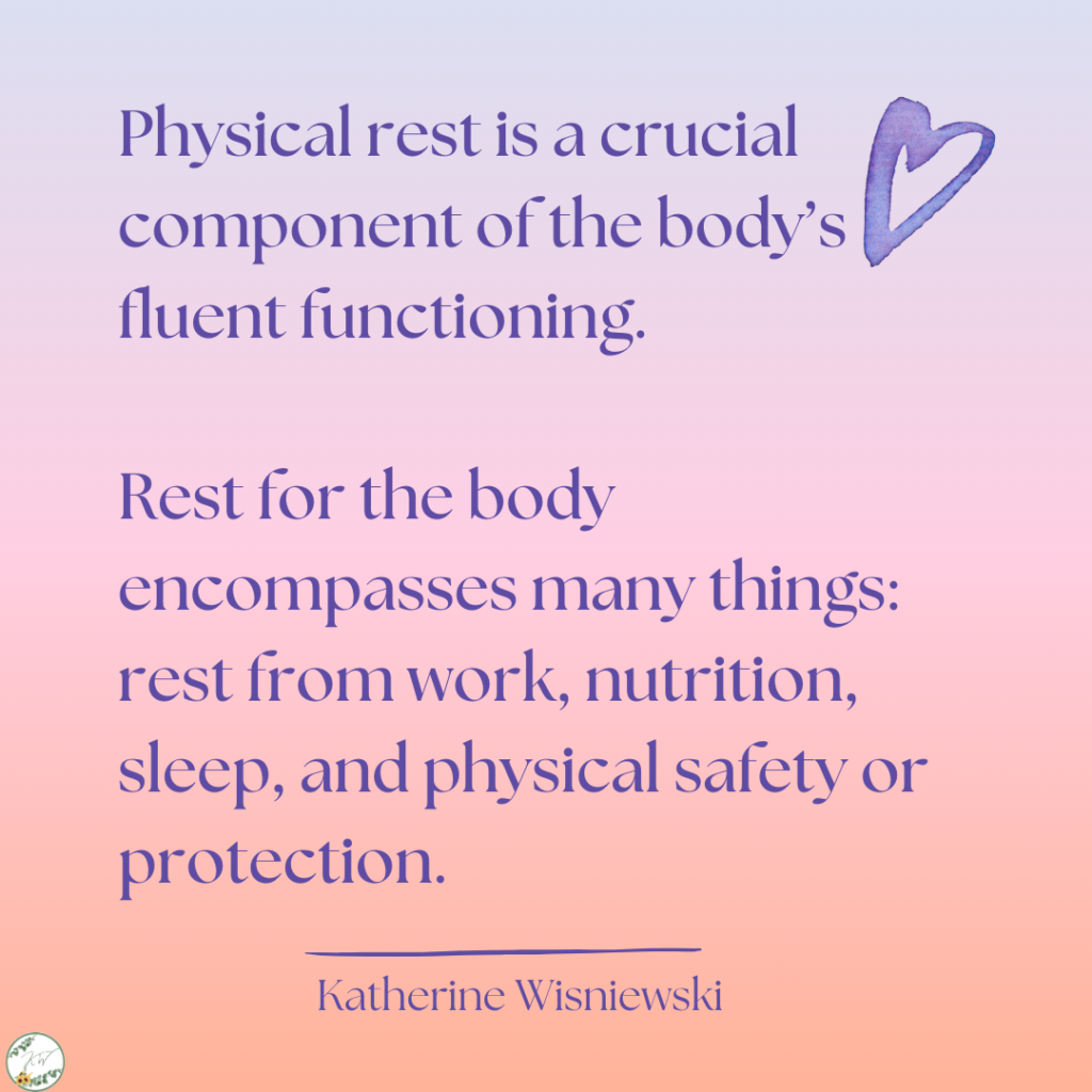 Rest For The Soul: A Self-Care Challenge - Katherine Wisniewski