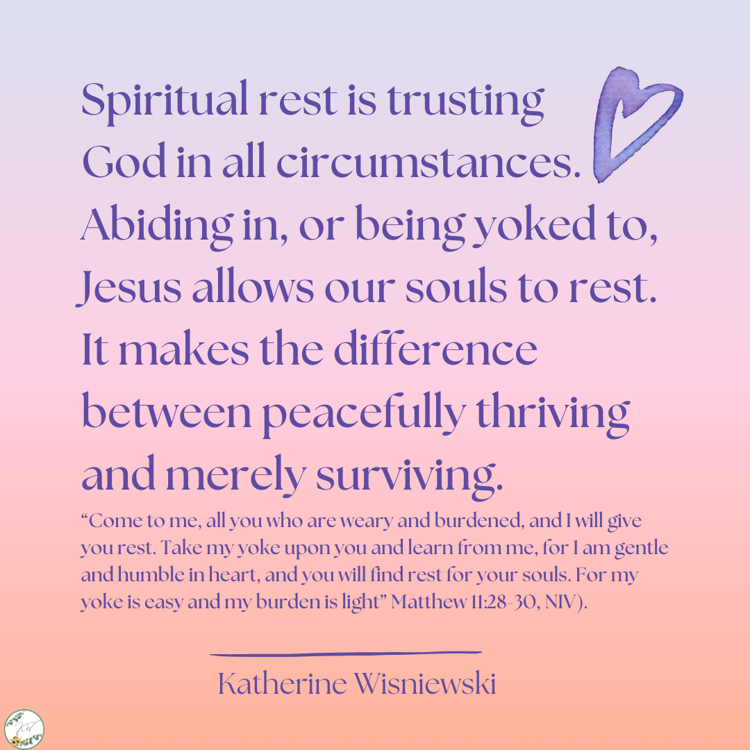 Rest For The Soul: A Self-Care Challenge - Katherine Wisniewski